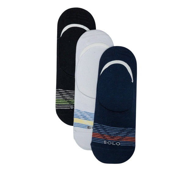 Solo Men Trendy Invisible Pack Of 3 Socks – Solotexegypt